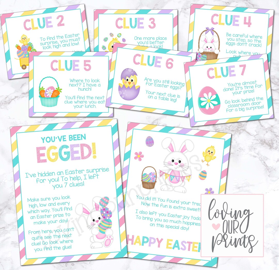 Easter Scavenger Hunt, Classroom Scavenger Hunt, Scavenger Hunt Easter ...