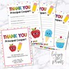 School Principal Card Printable / School Principal Appreciation Card ...
