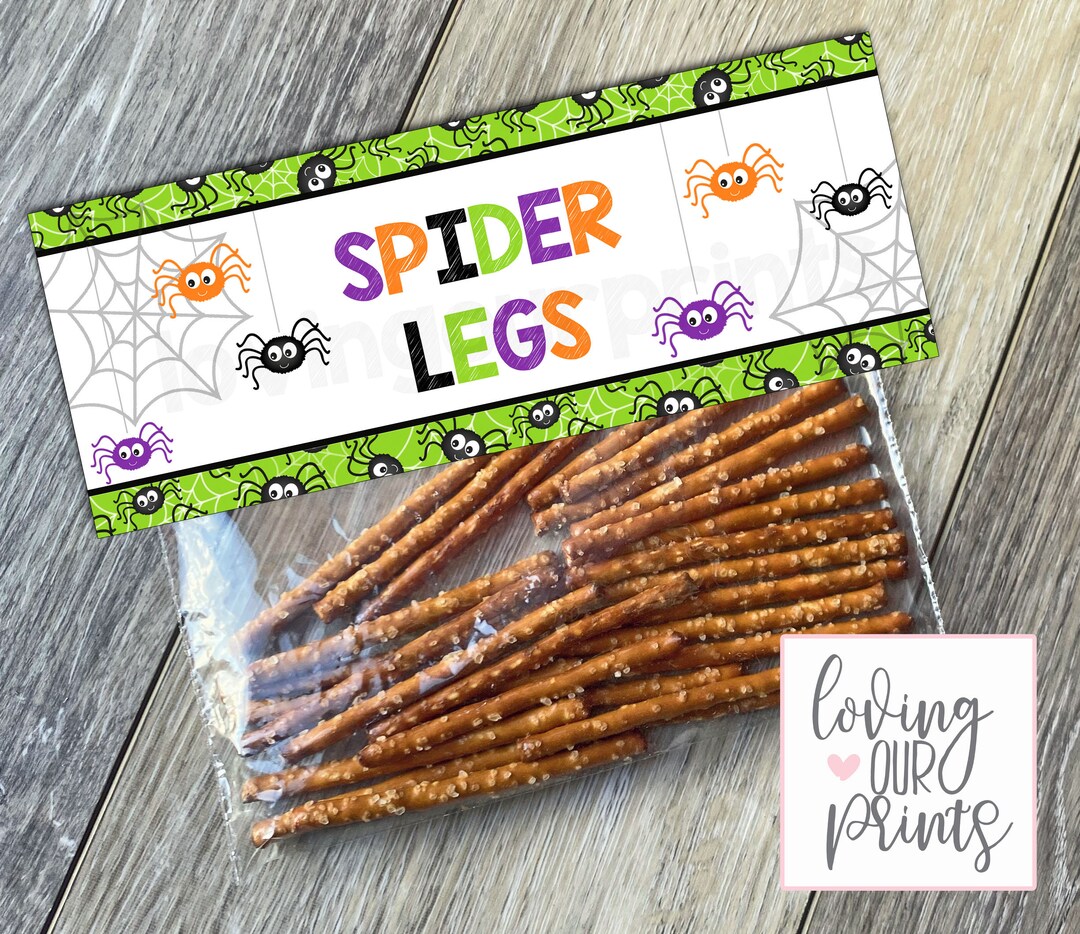 Halloween Treat Tags, Editable Halloween Tags for Kids, Halloween ...