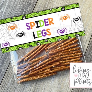 Halloween Treat Tags, Editable Halloween Tags for Kids, Halloween ...