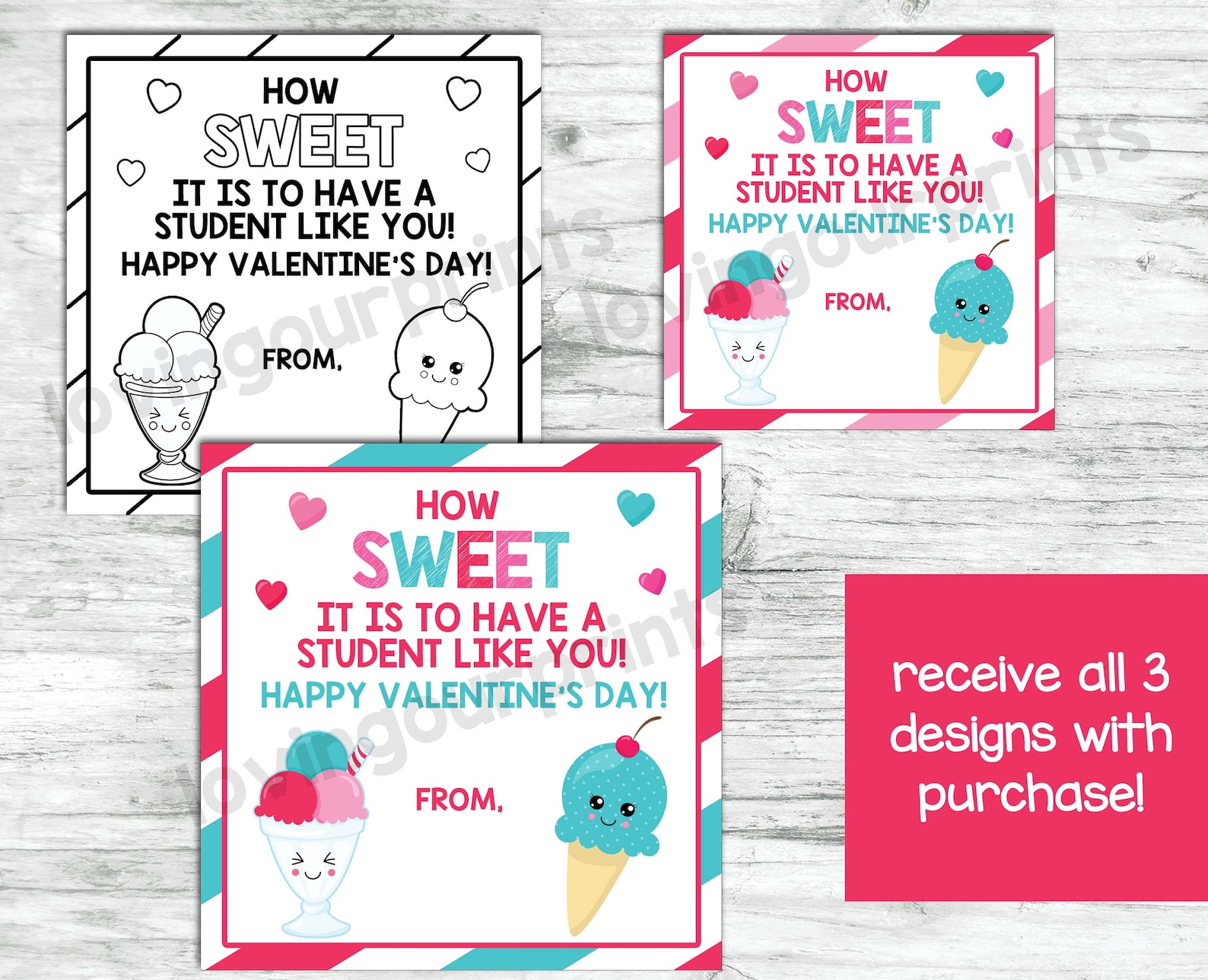 Valentines From Teacher, Student Valentines, Valentines From Teacher ...