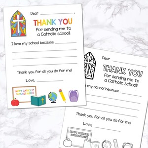 Catholic Schools Week, Thank You Mom and Dad, I Love My Catholic School ...
