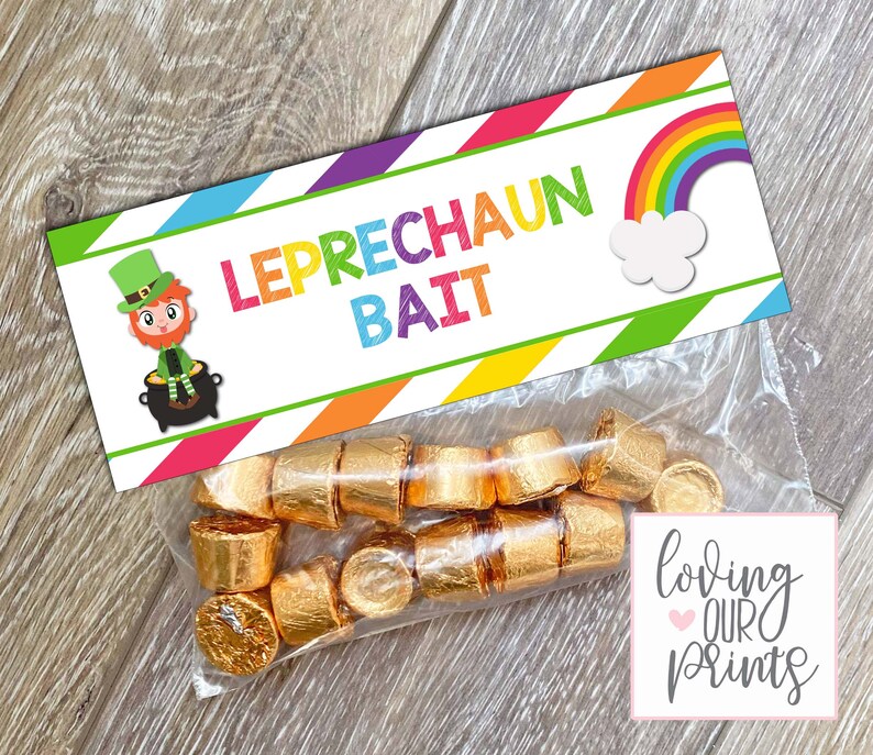 Leprechaun Bait Leprechaun Bait Labels St Patricks Day | Etsy