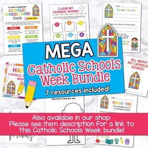 Catholic Schools Week, Thank You Mom and Dad, I Love My Catholic School ...