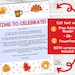 Thanksgiving Class Party, Editable Thanksgiving Class Party Flyer ...