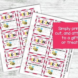 Valentines From Teacher, Editable Valentine Card, Editable Valentine ...