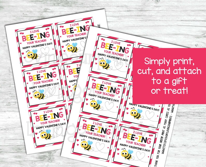 Valentines From Teacher Editable Valentine Card Editable - Etsy