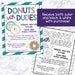 Donuts With Dudes, Editable Donuts With Dudes Invitation, Donuts With ...
