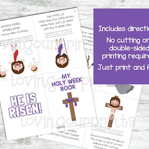 Holy Week, Holy Week for Kids, Lent for Kids, Catholic Lent, Holy Week ...