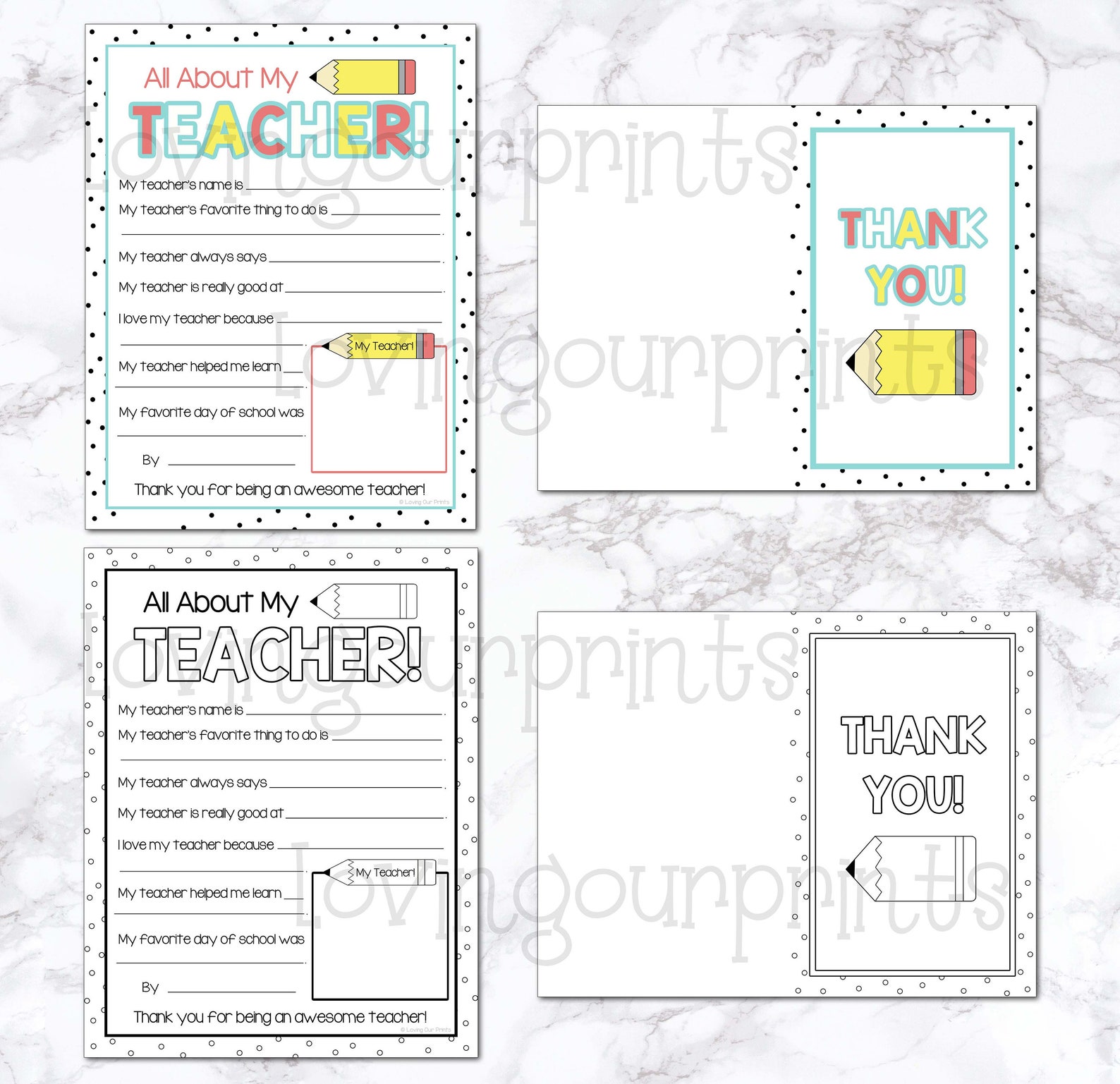 Student Teacher Gift From Students, Teacher Appreciation Week Gift ...
