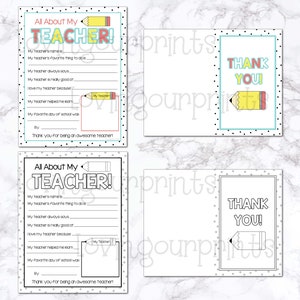 Student Teacher Gift From Students, Teacher Appreciation Week Gift ...