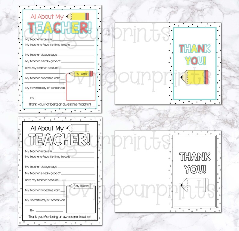 Student Teacher Gift From Students, Teacher Appreciation Week Gift ...