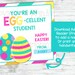 Eggcellent Easter, Editable Easter Tags, Egg-cellent, Editable Easter ...