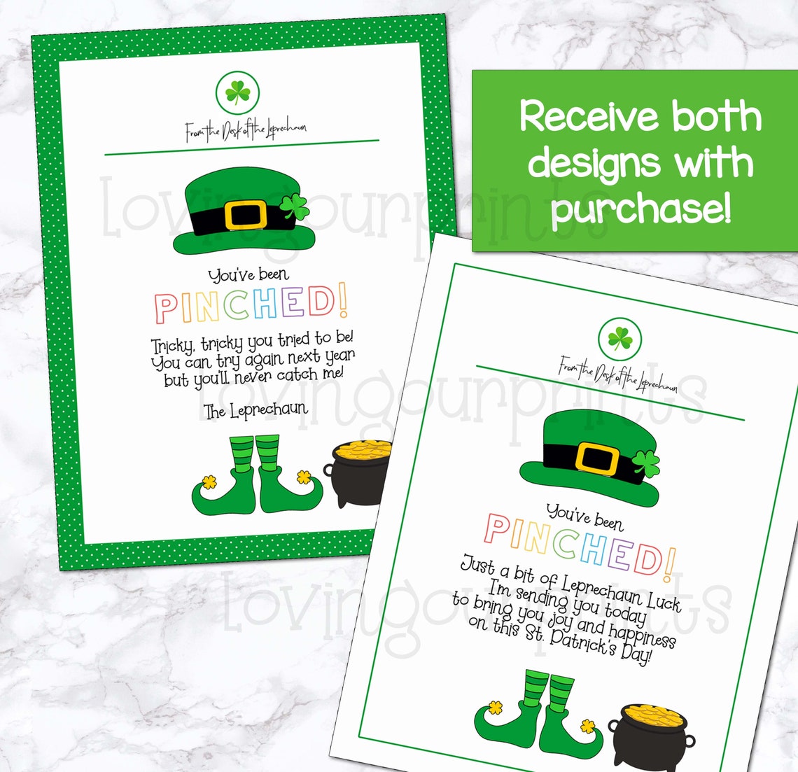 Leprechaun Trap Note St. Patrick's Day Printable - Etsy