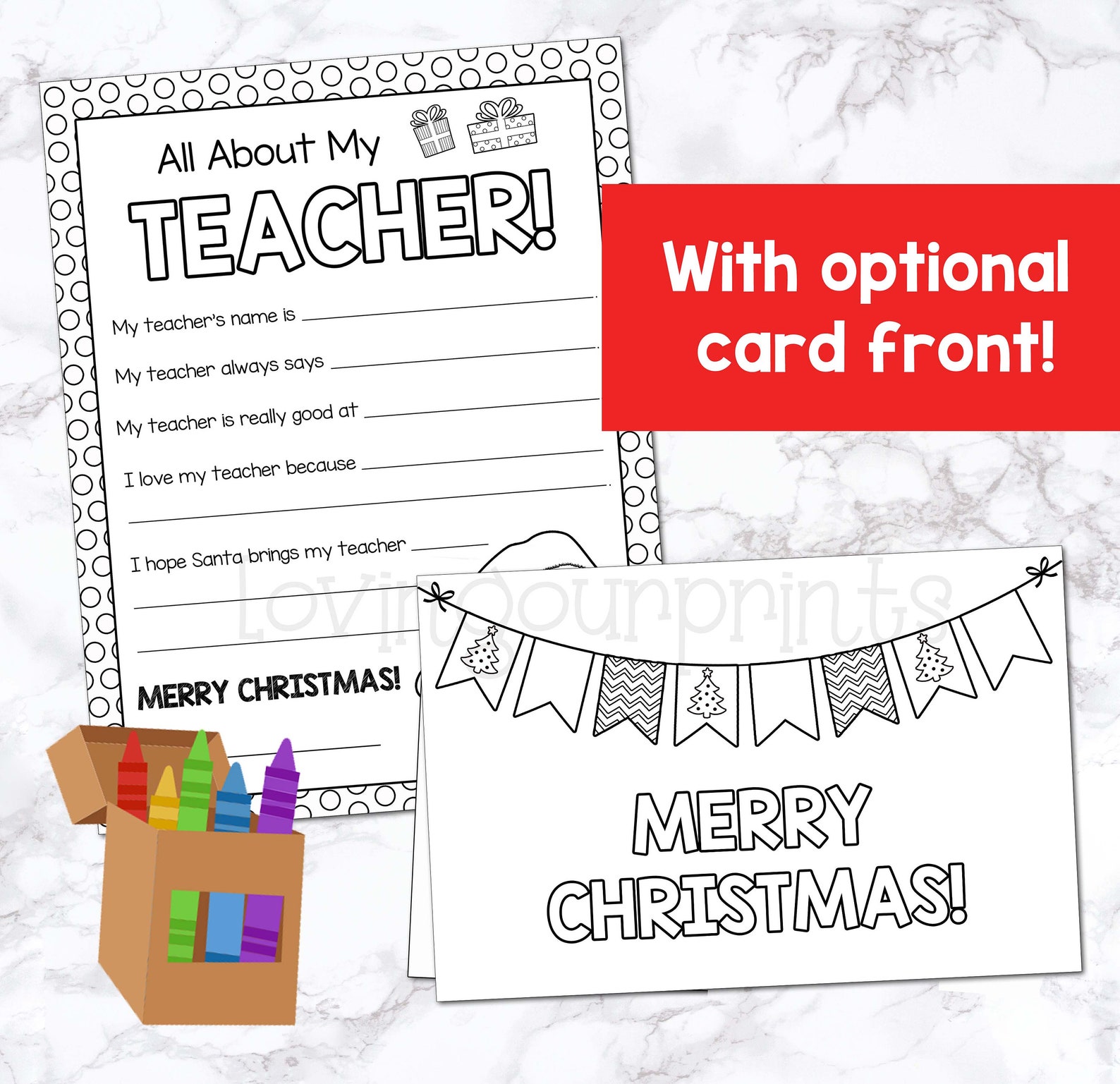 All About My Teacher Christmas, Teacher Christmas Gifts, Christmas ...