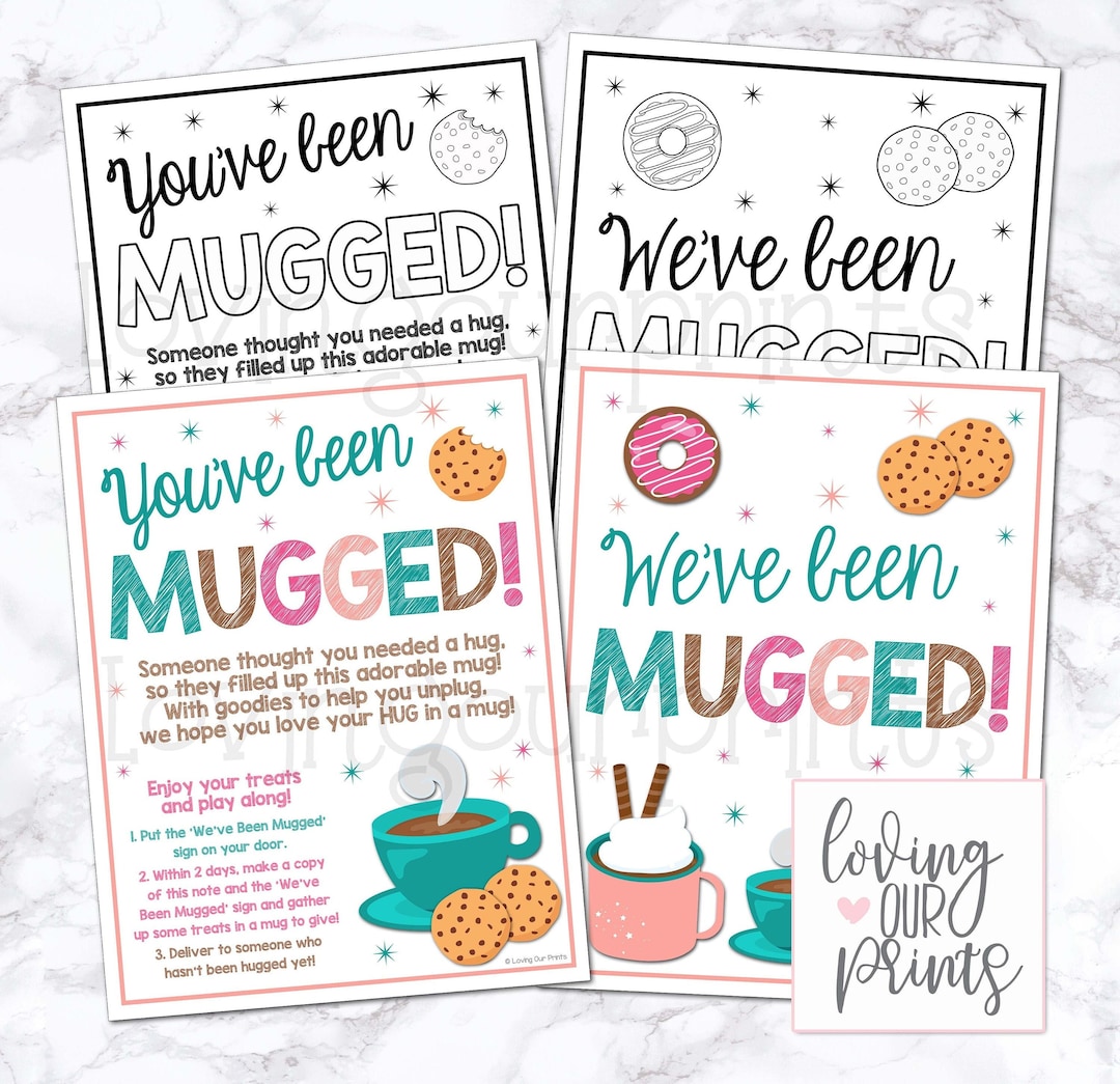 You've Been Mugged, Youve Been Mugged, Staff Morale Booster, You've ...