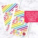 Ready Confetti, Ready Confetti Printable, Ready Confetti Tags Printable ...