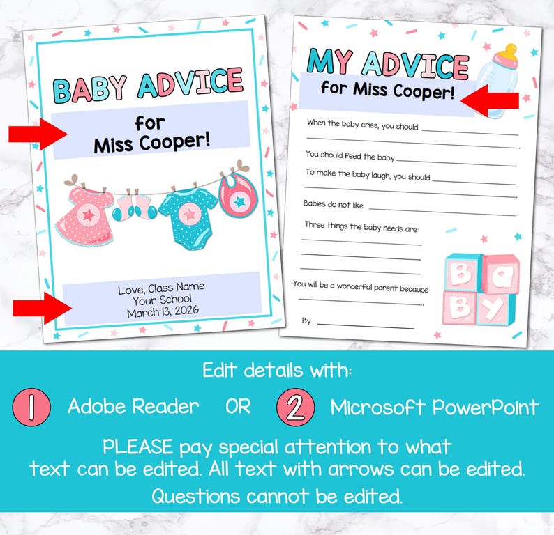 My Teacher is Having a Baby, Baby Advice Book From Students, Baby ...