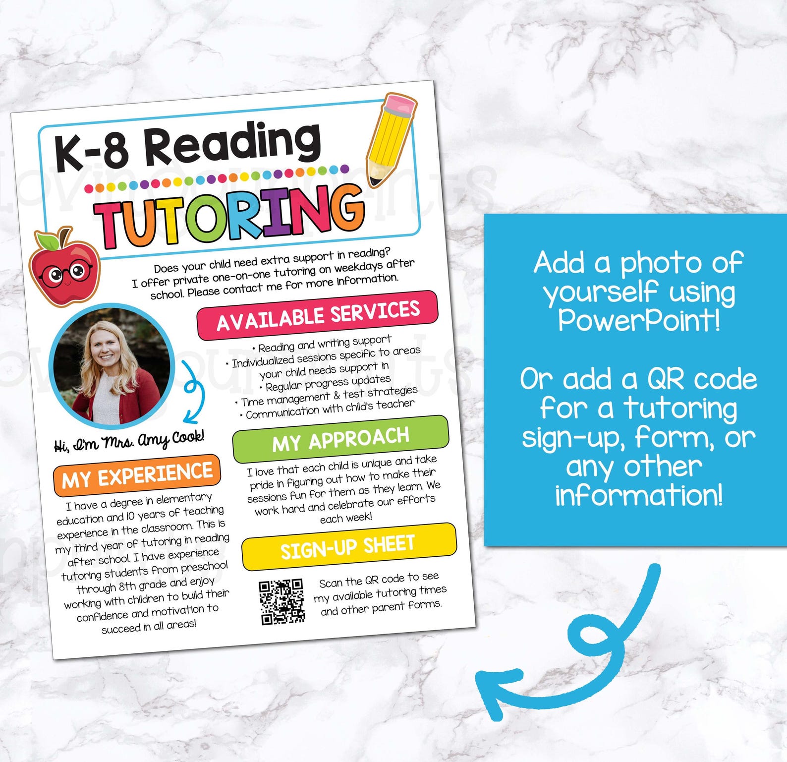 Tutoring Flyer, Tutoring Flyer Download, Tutoring Flyer Template ...