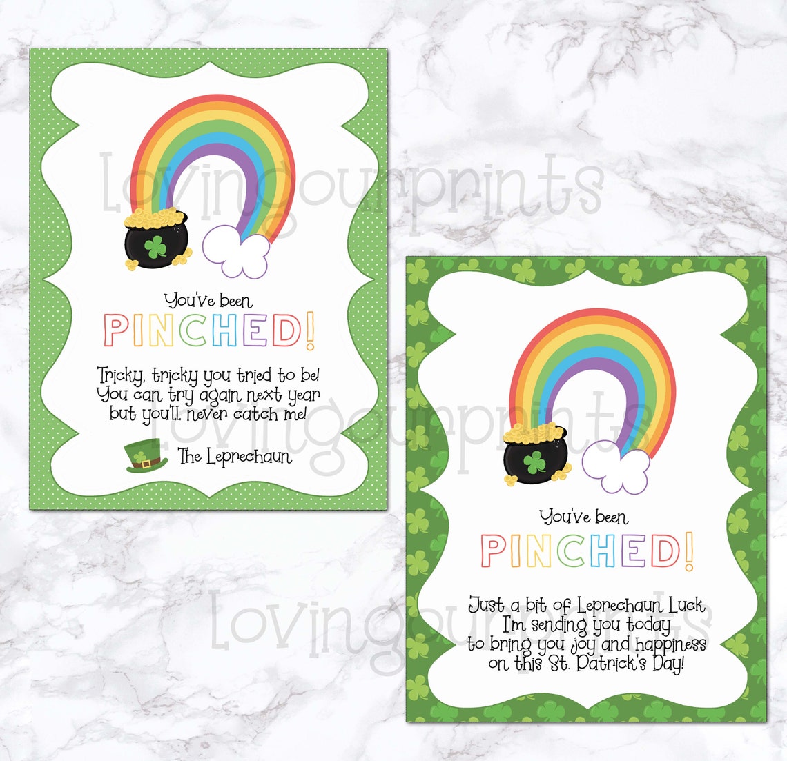 St. Patrick's Day Printable Leprechaun Note for Kids - Etsy