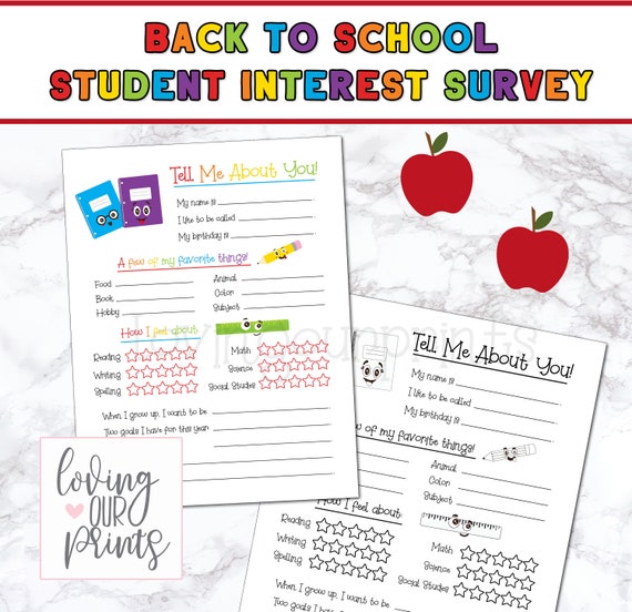 First Day Student Survey