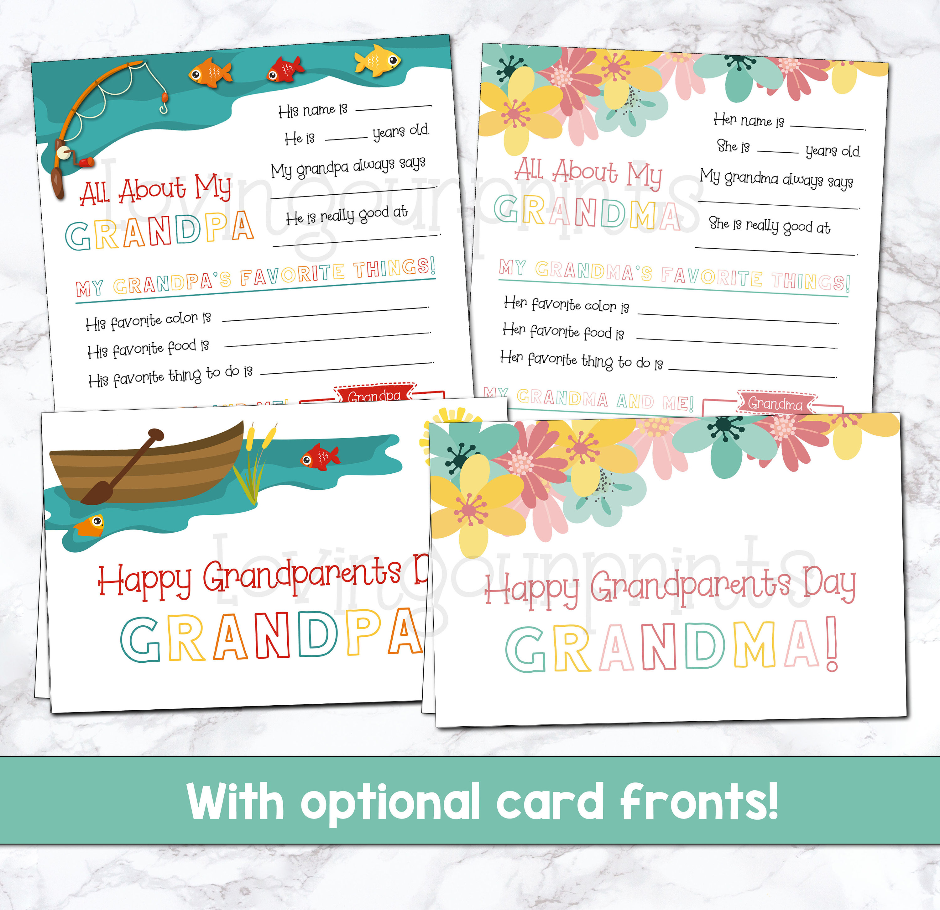 Grandparent Gifts Grandparents Day Printable Grandparents - Etsy