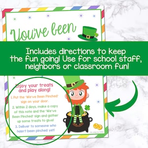 St. Patrick's Day, You've Been Pinched, Youve Been Pinched, Staff ...