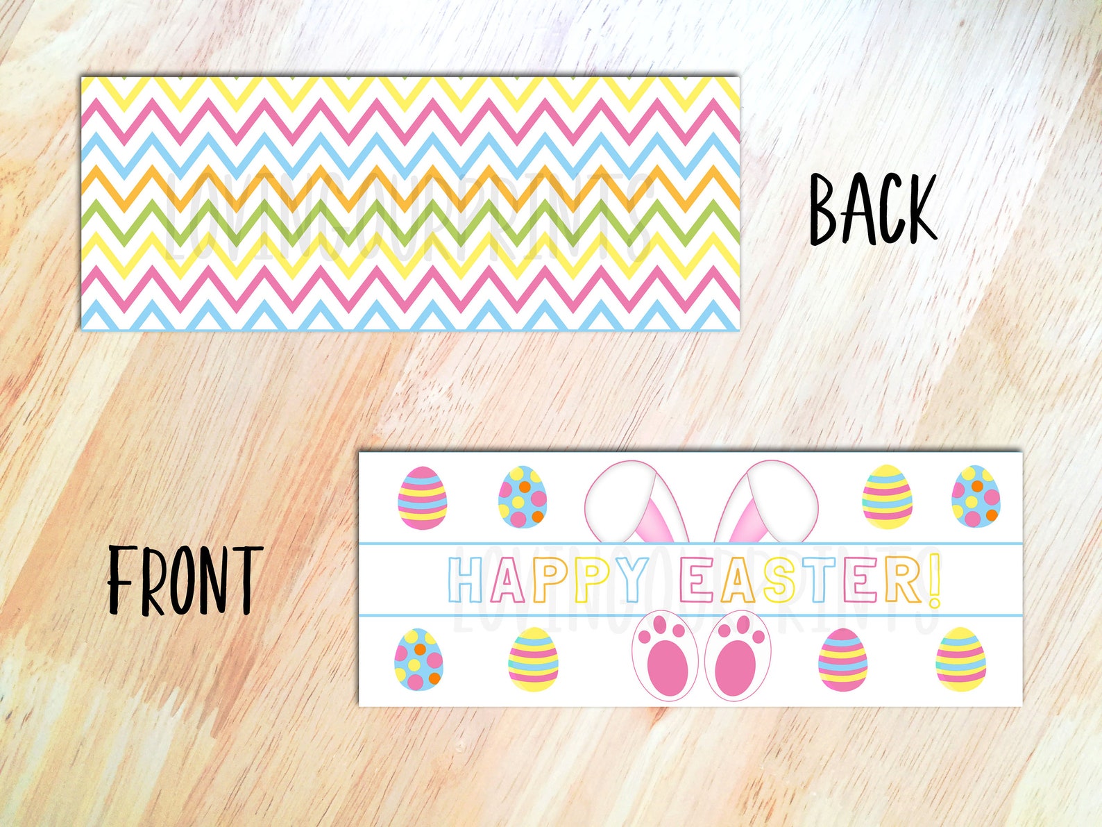 Easter Treat Toppers Easter Printable Easter Treat Bag - Etsy