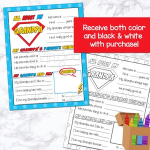 Grandparents Day Printable, Grandparents Day Gifts, Grandparent Gifts ...