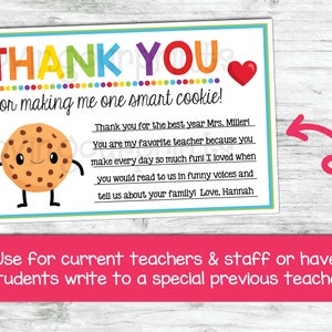 Teacher Appreciation Notes Bundle, Teacher Appreciation Note, Teacher ...