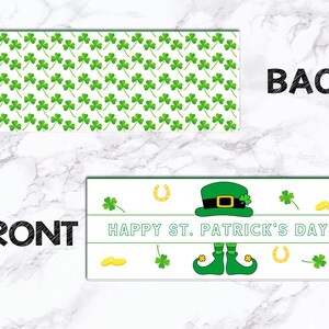 St Patrick's Day Printable, St Patrick's Day Treat Bag Topper ...