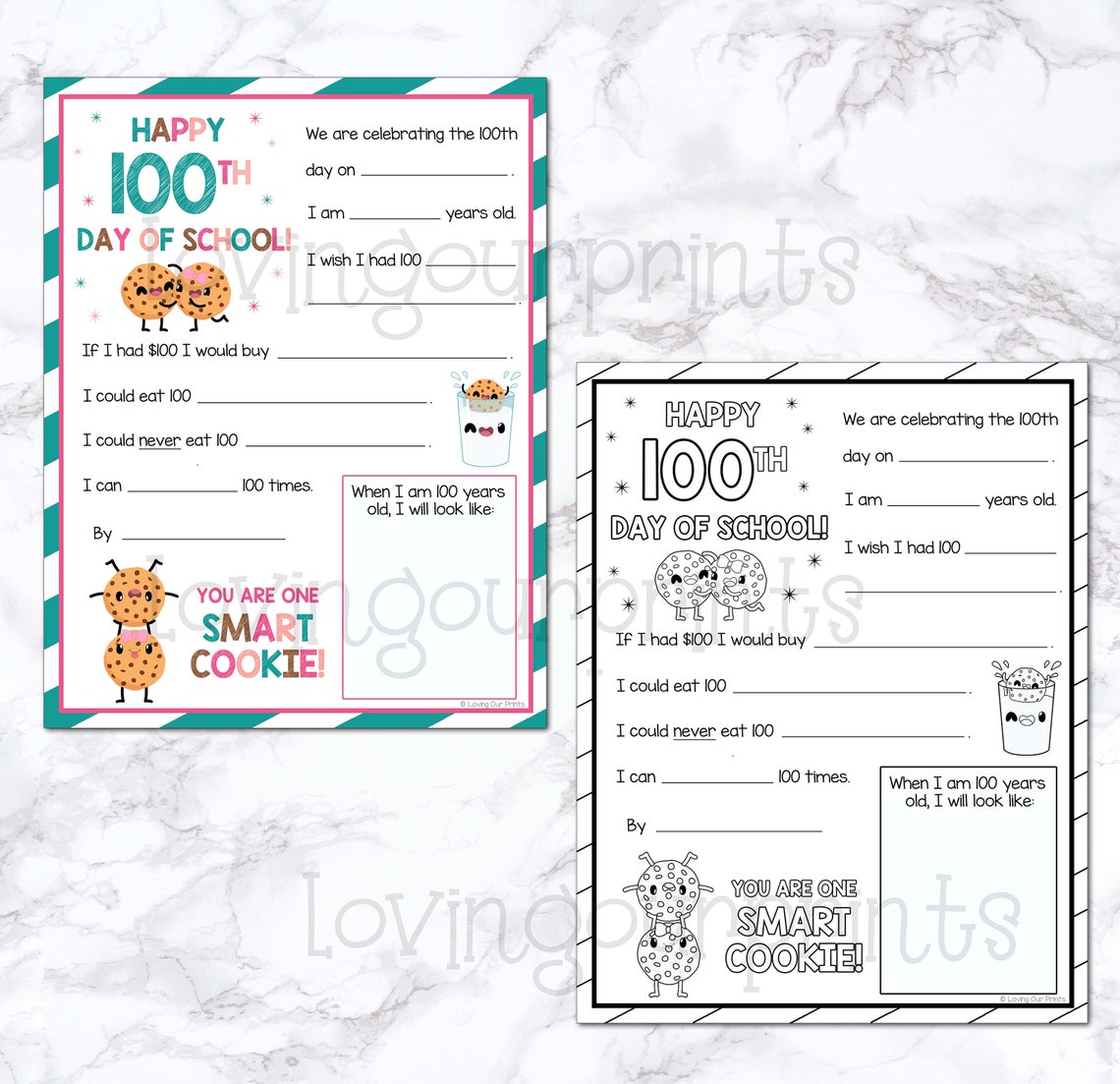 100 Days of School, 100th Day of School, 100th Day of School Activities ...