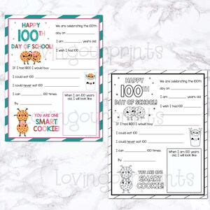 100 Days of School, 100th Day of School, 100th Day of School Activities ...