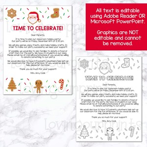 Classroom Christmas Party, Christmas Party Flyer, Class Christmas Party ...