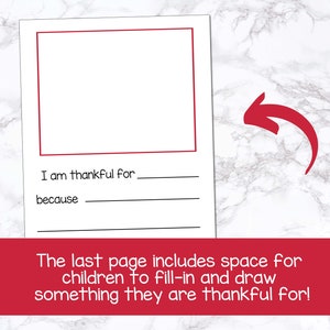 I Am Thankful For, Thanksgiving Booklets, Thanksgiving Booklet for Kids ...