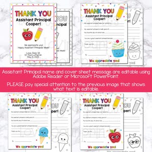 Assistant Principal Appreciation Gift, Assistant Principal Appreciation ...