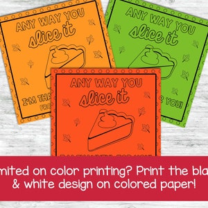 Any Way You Slice It, Editable Thanksgiving Tags, Thanksgiving ...