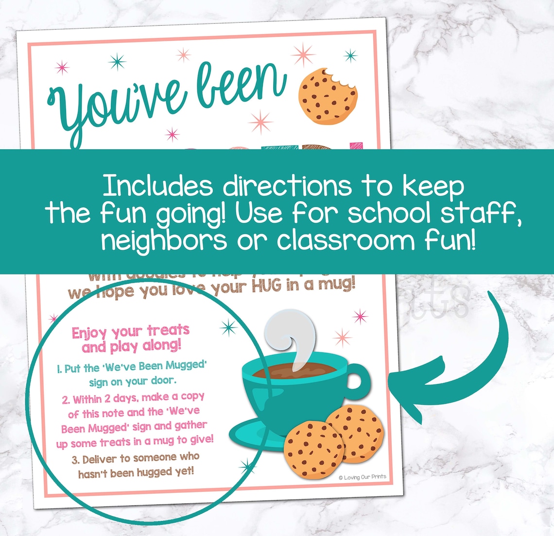 You've Been Mugged Youve Been Mugged Staff Morale - Etsy