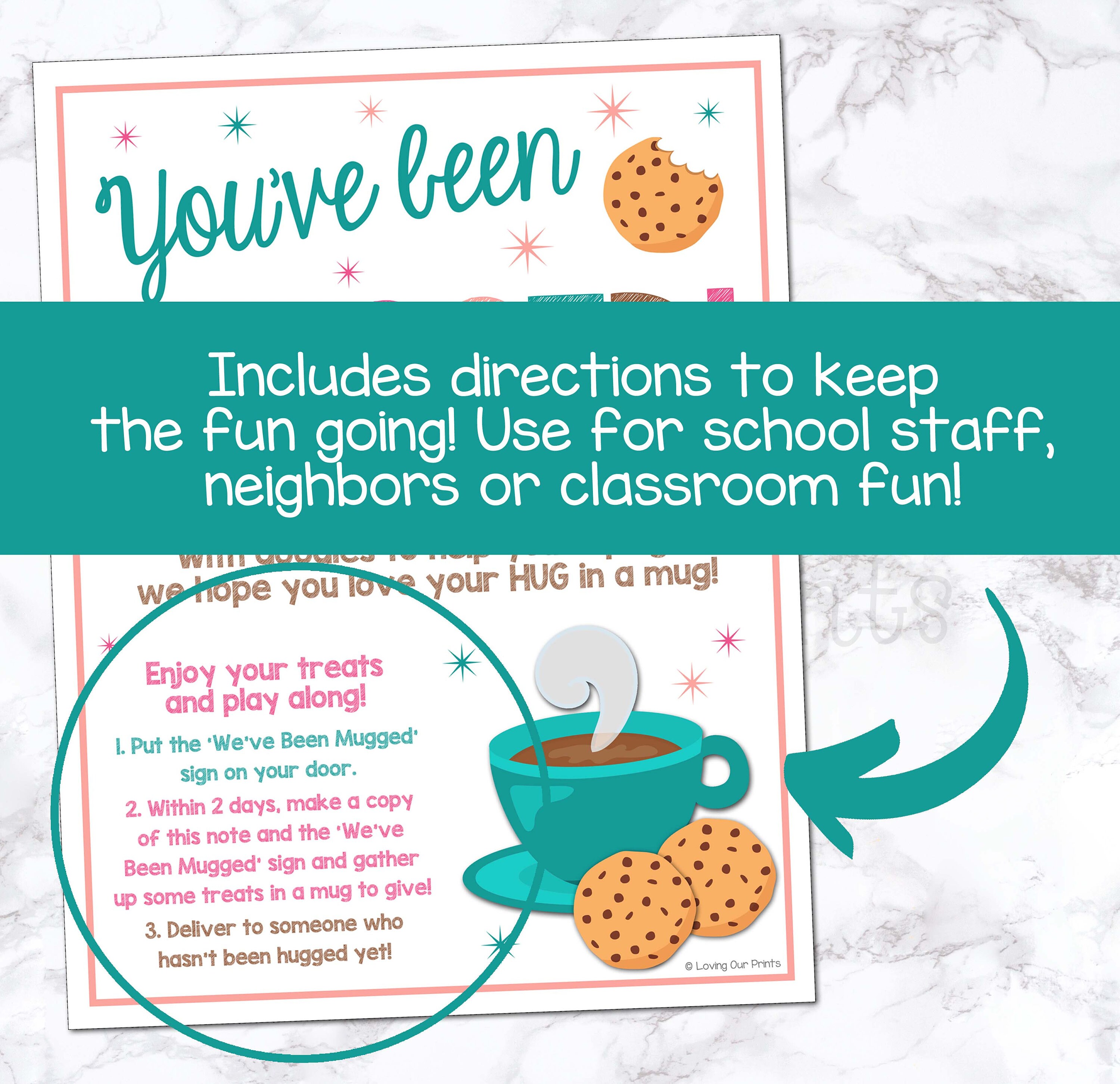 You've Been Mugged Youve Been Mugged Staff Morale - Etsy UK