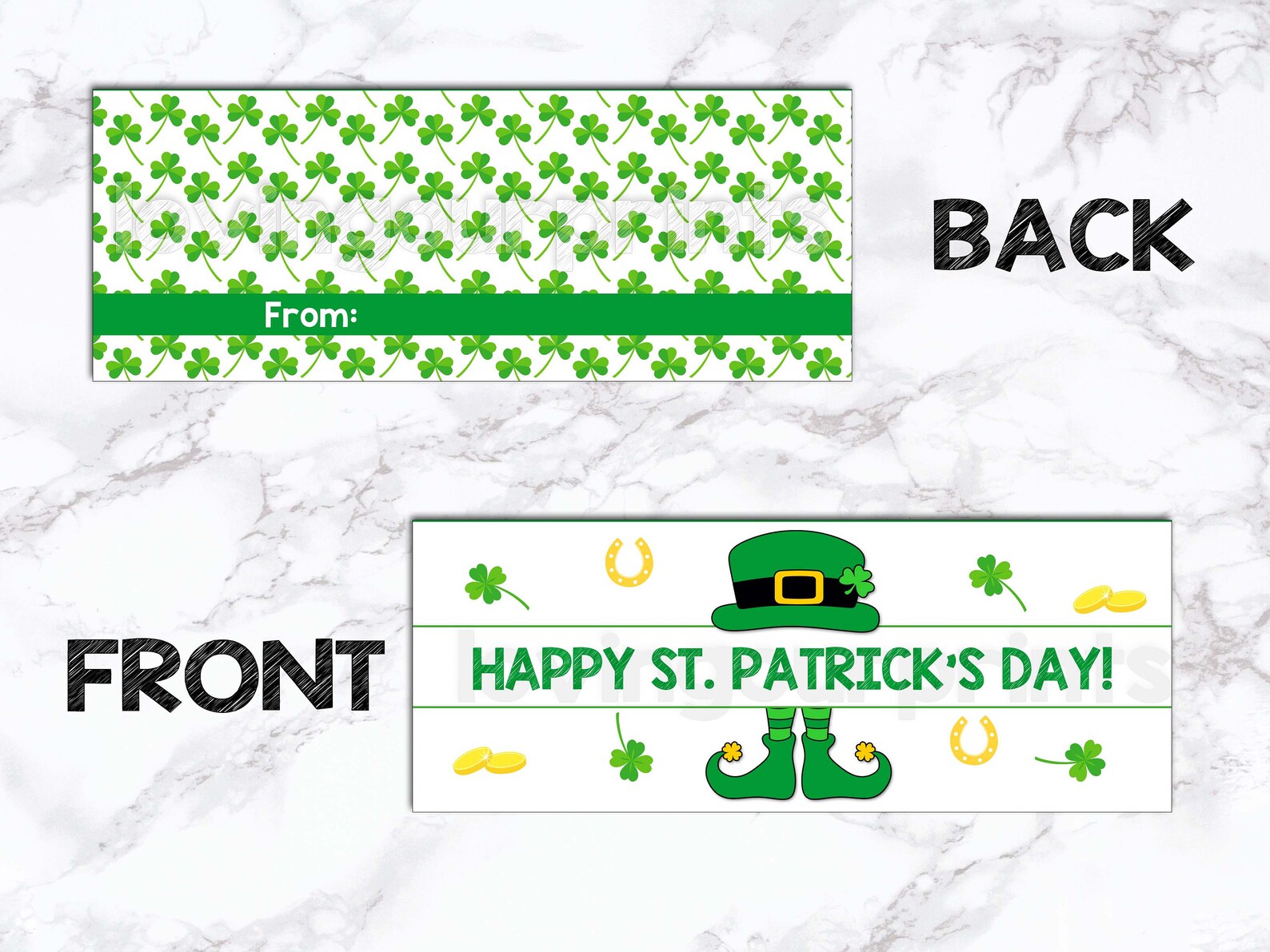 Editable St Patrick's Day Treat Bag Topper, St Patrick's Day Printable ...