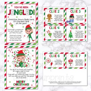 Elf Scavenger Hunt, Christmas Scavenger Hunt, Christmas Scavenger Hunt ...