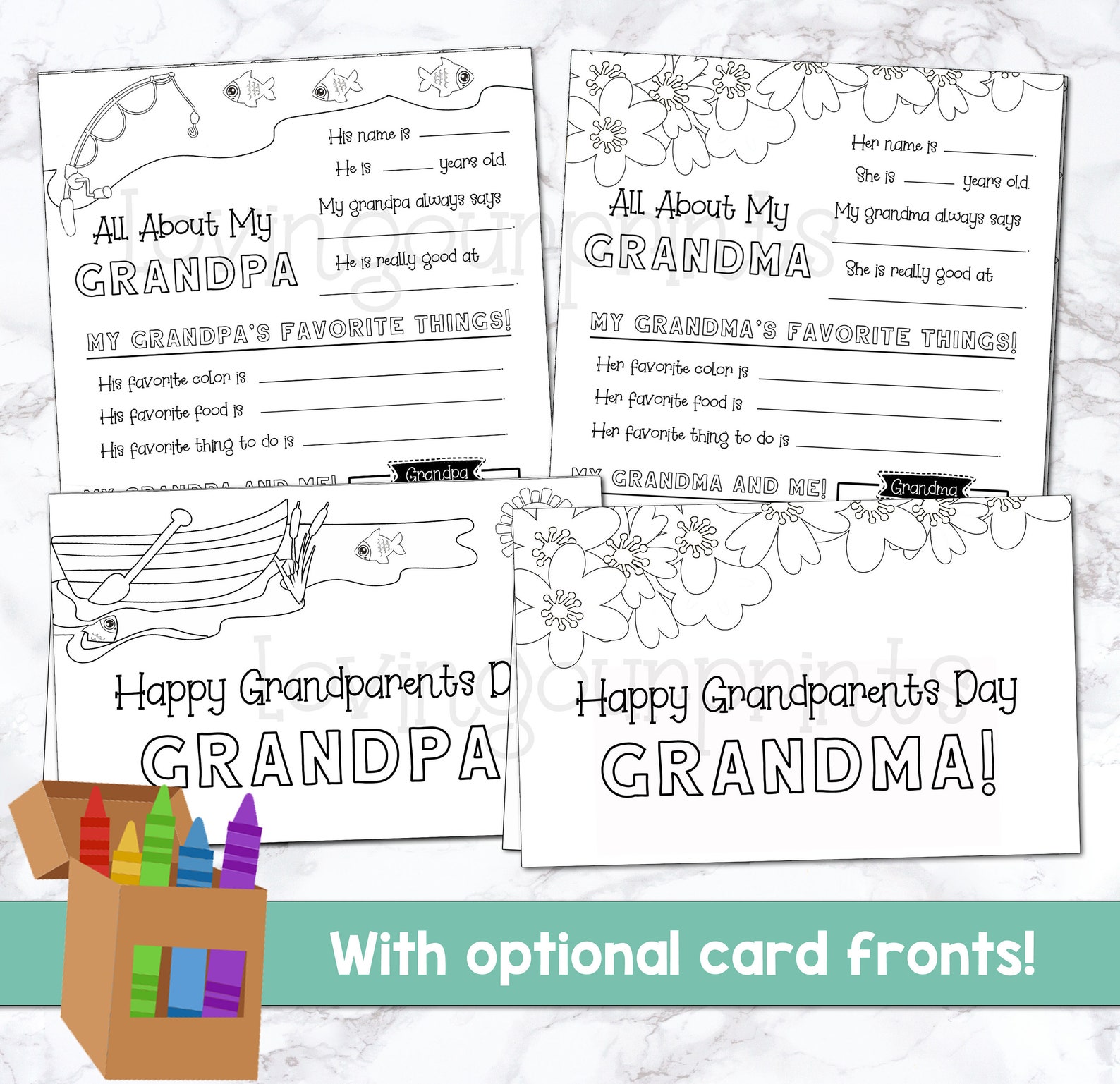 Grandparent Gifts, Grandparents Day Printable, Grandparents Day Gifts ...