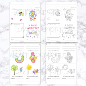 Printable Mothers Day, Printable Mothers Day Gift, Mothers Day Book ...