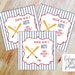 Baseball Valentine Card, Printable Valentine, Classroom Valentine ...