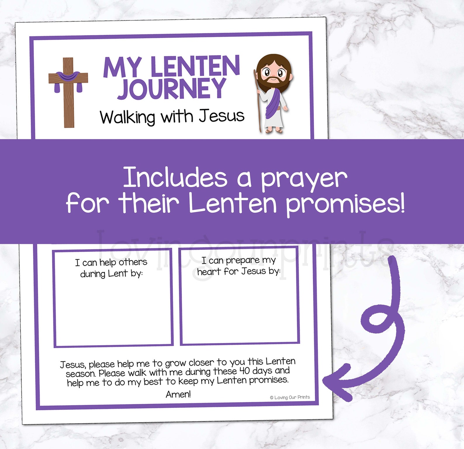 Lent for Kids Ash Wednesday Lenten Activities Catholic - Etsy