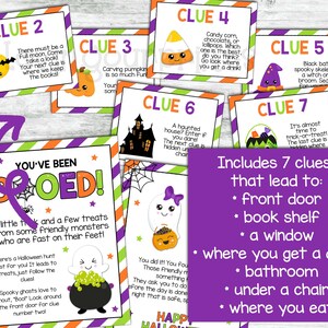 Halloween Scavenger Hunt for Kids, Halloween Scavenger Hunt, Halloween ...