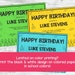 Editable Birthday Certificate, Birthday Certificate Classroom, Student ...