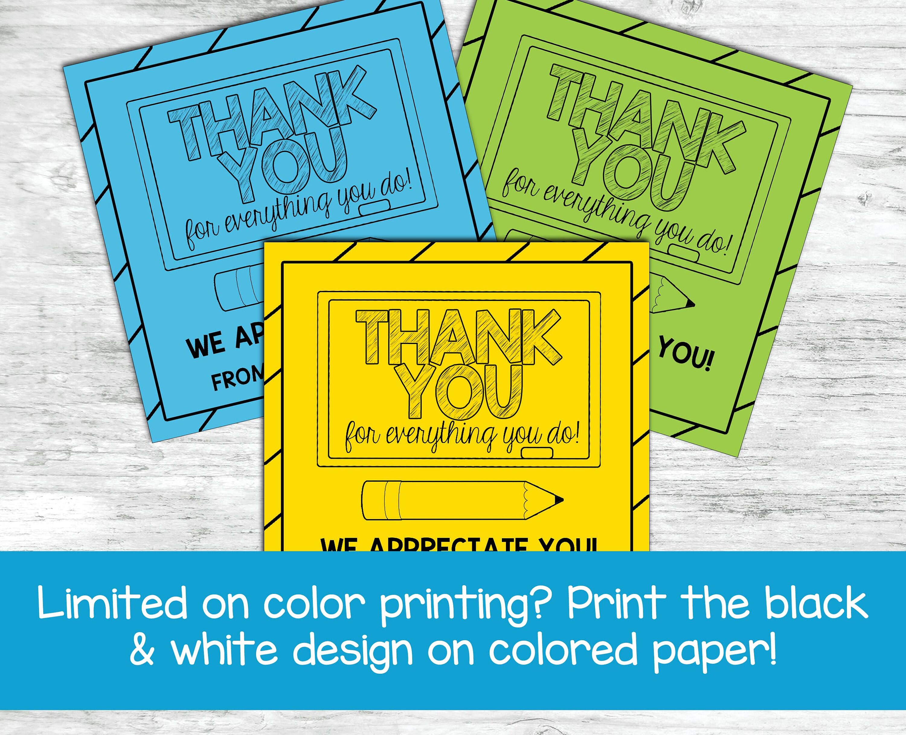 Editable Teacher Appreciation Tags, Teacher Appreciation Tags Printable ...