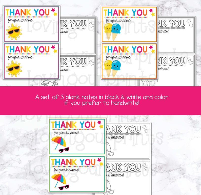 End of the Year Thank You, Editable Thank You From Teacher, End of ...