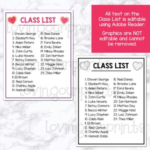 Editable Valentine's Day Class Party Flyer, Valentines Day Class Party ...